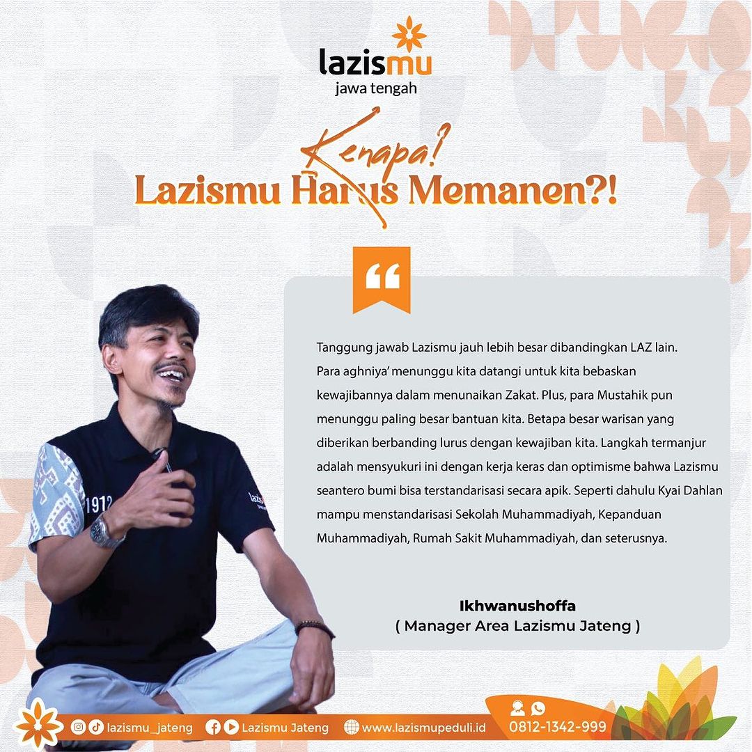 Kenapa Lazismu Harus Memanen?! - Lazismu Peduli